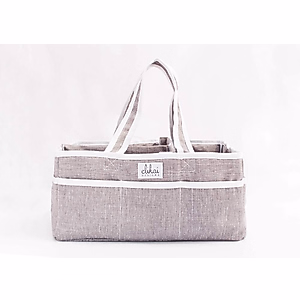 Aeiniweraabbcc XGATML a Baby Diaper Caddy Large Organizer - Cute Design for Nursery and Travel