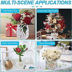 Veramz 120,000Pcs Clear Water Gel Jelly Beads, Water Beads for Vases, Vase Filler Beads Gel Jelly Balls, Vase Fillers for Floating Pearls, Wedding Centerpiece, Floating Candles, Christmas Decoration