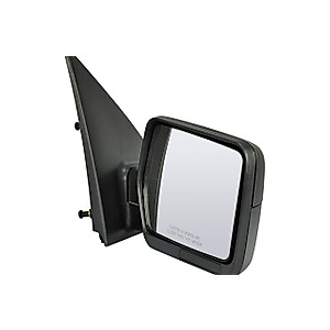 Dependable Direct Passenger Side Right Mirror Non-Heated Power Remote Compatible with Ford F-150 2004-2008 Parts Link # FO1321233 OEM # 8L3Z17682EA 4L3Z17682BAB 6L3Z17682BA