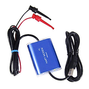 USB Hart Modem USB to Hart Protocol Modem Hart Transmitter for All Hart Protocol Device Adapt to Windows XP/7/8/10 with Built-in Loop Resistor (WS232UP)