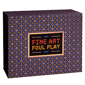 Hunt A Killer: Fine Art Foul Play - All-In-One Murder Mystery Box Game, Identify Who Within the Circle of the Deceased is The Killer, Review Fingerprints, Handwriting, Lab Reports, & Deductive Reason