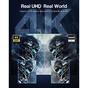 IVANKY 4K HDMI Cable 10 ft + Mini HDMI to HDMI Cable 6.6ft