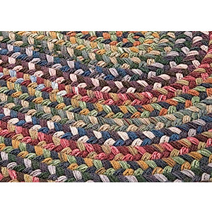 Colonial Mills Rustica Braided Rug, 2 by 3-Feet, Classic/Multicolor