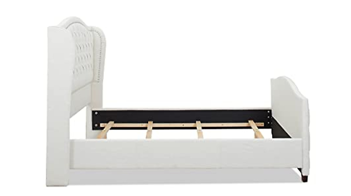 Jennifer Taylor Home Marcella King Bed Set - Elegant Upholstered Design