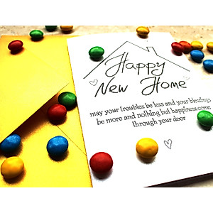 Happy New Home - Funny New House Congratulations and Housewarming Card with Irish Blessing, Welcome New Homeowner, Home Sweet Home