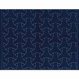 Nazca Sashiko cloth indigo 15