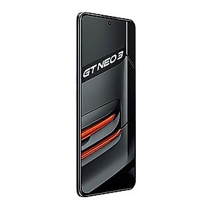 realme GT Neo 3 80W Dual-SIM 256GB ROM + 8GB RAM (GSM Only | No CDMA) Factory Unlocked 5G Smartphone (Asphalt Black) - International Version