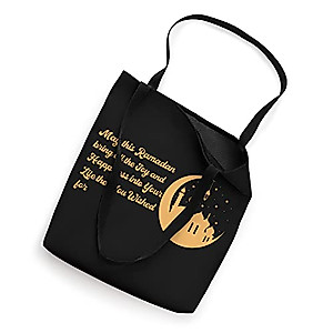 Ramadan Muslim Islam Arabic Eid Mubarak Allah Fasting Tote Bag
