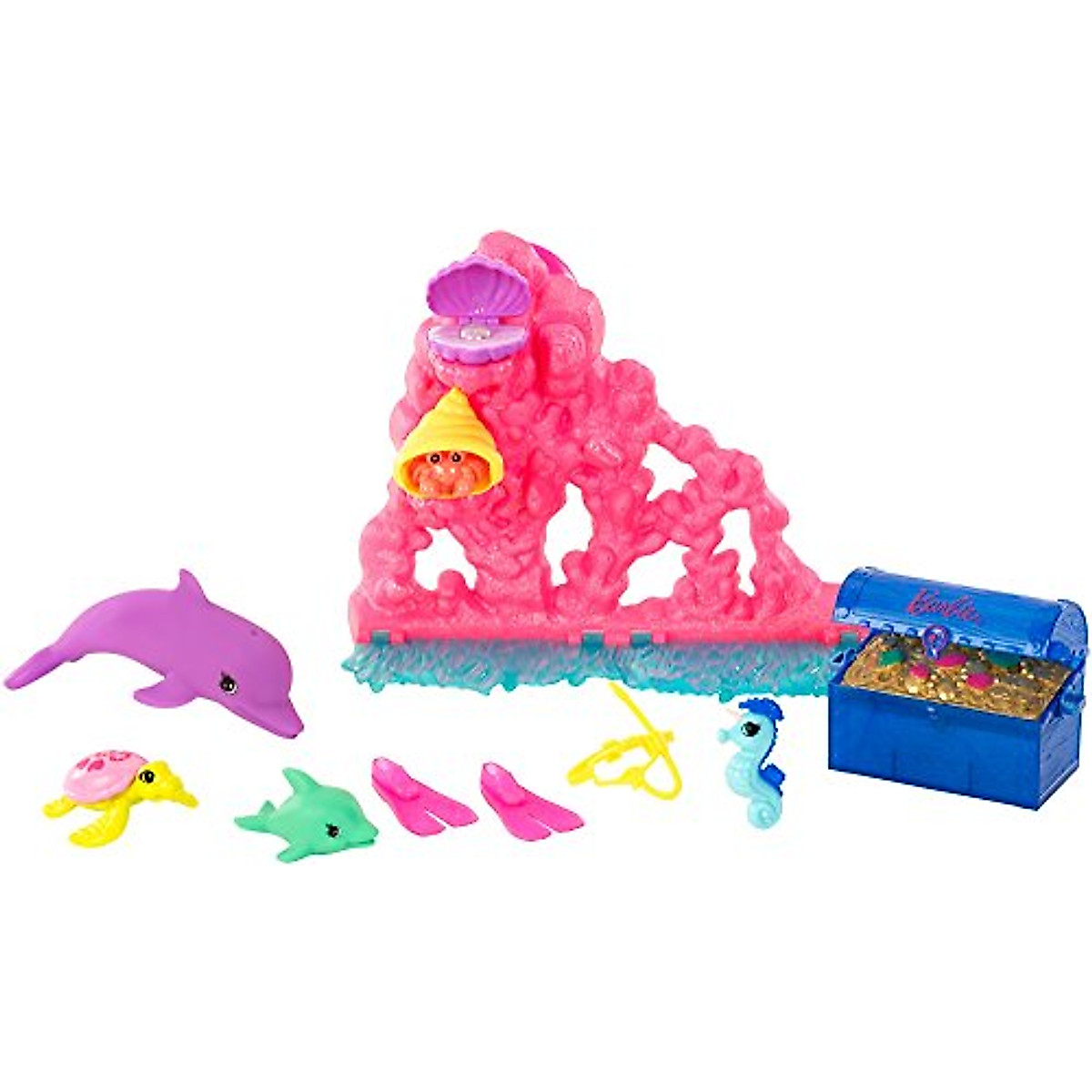 Barbie Dolphin Magic Ocean Treasure Playset