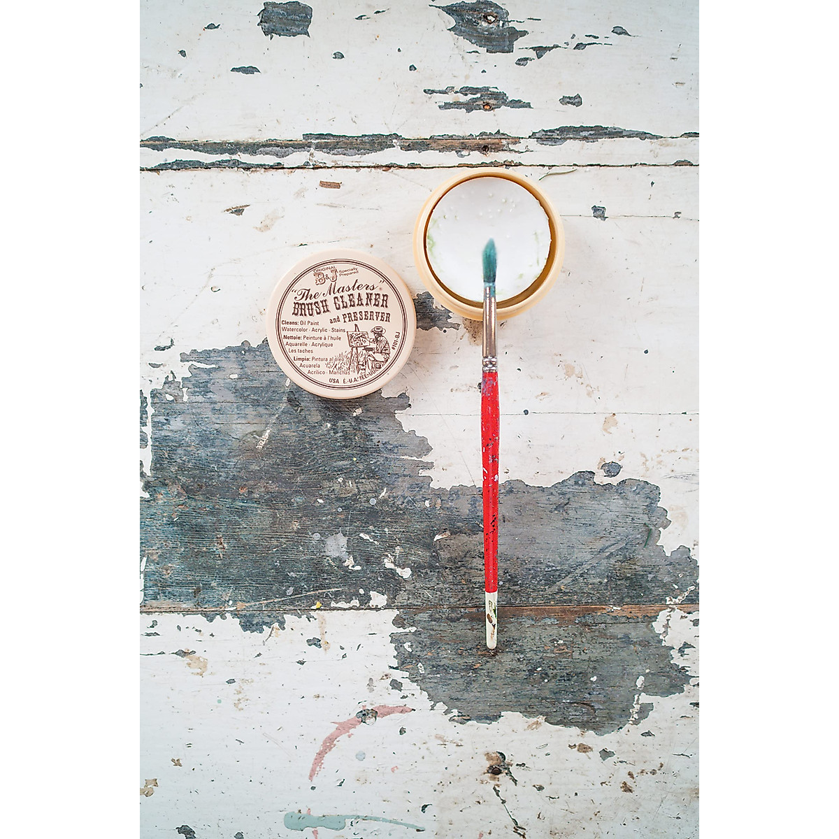 General 105-BP Pencil Masters Brush Cleaner & Preserver, 1 Pack, Clear