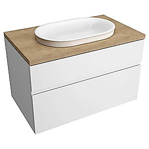 American Standard 1296000.020 Studio S 23-inch Oval Above-Counter Sink, White