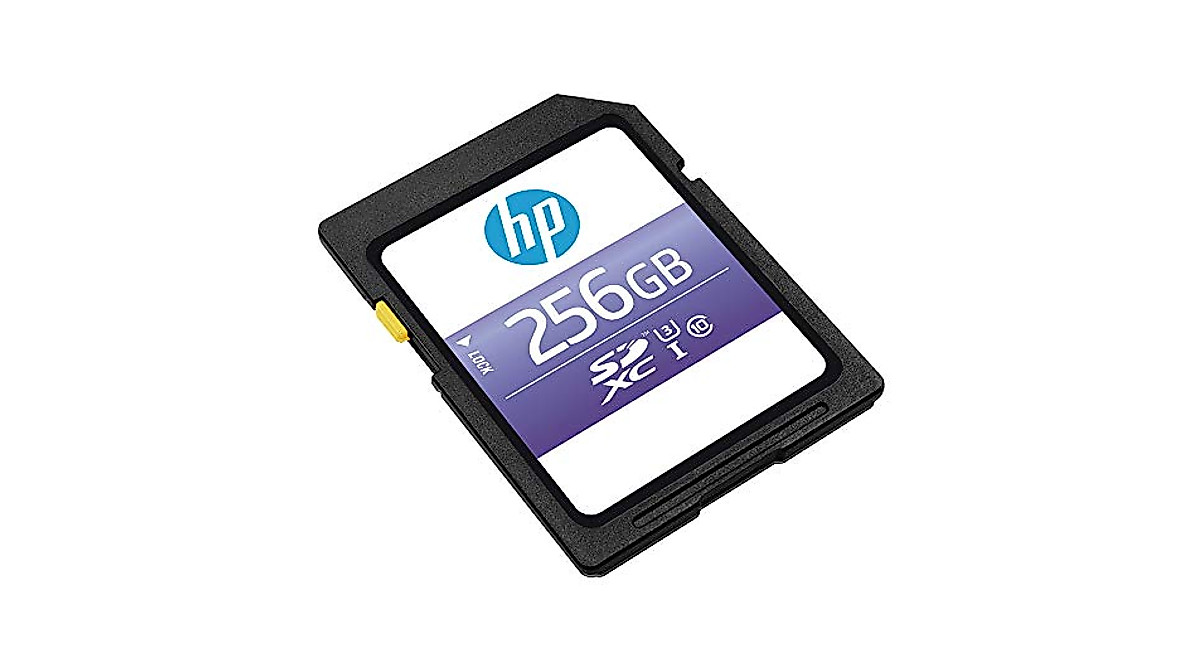 HP 256GB SDXC U3 Class 10 Memory Card - 95MB/s for 4K UHD & HD