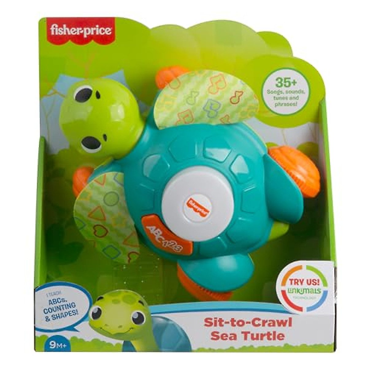 Fisher-Price Linkimals Sit-to-Crawl Sea Turtle