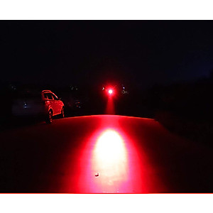 RaySoar 4 Pack Red Light Flashlight, 3 Modes Red LDE Flashlight Red Flashlight for Astronomy, Night Observation and Outdoor Activities
