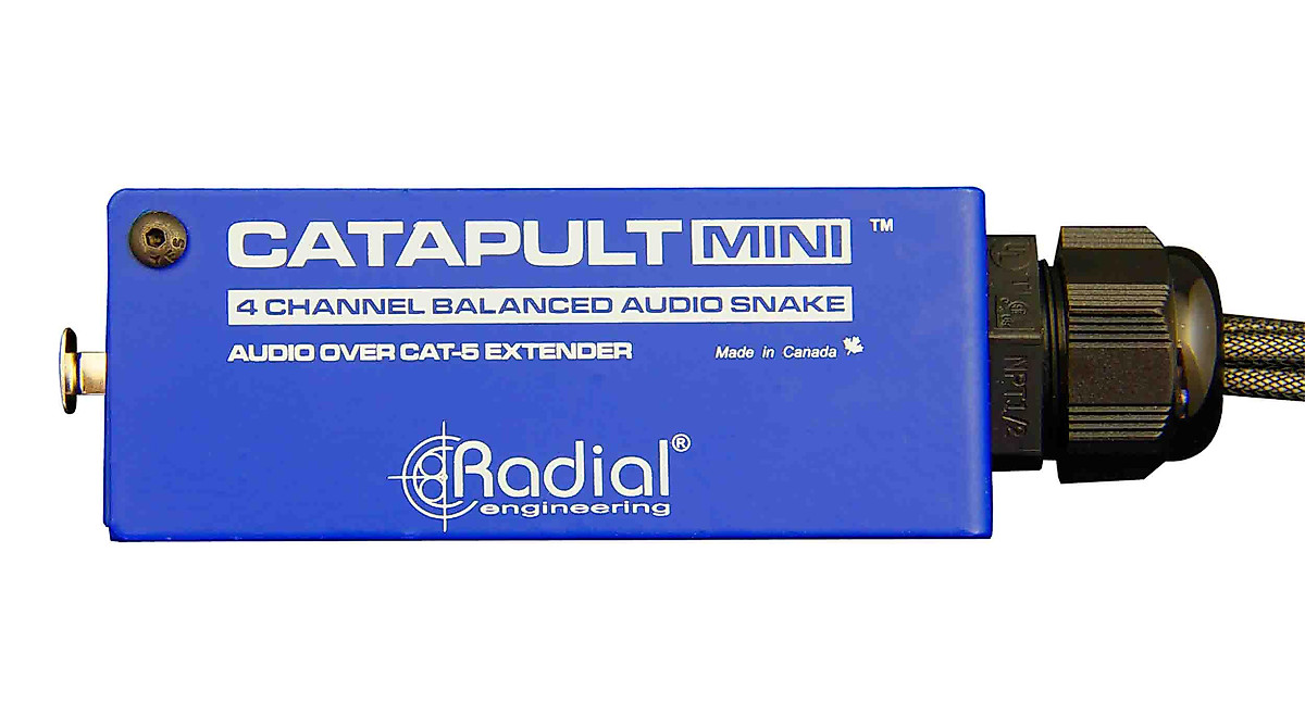 Radial Catapult MINI TX: 4-Channel Audio Snake