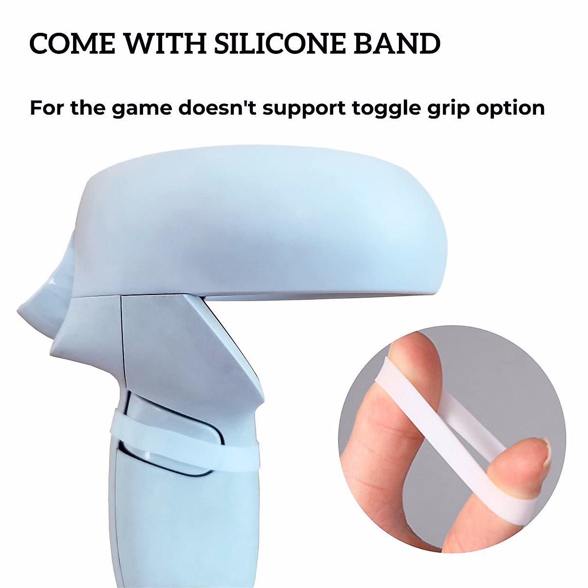 VR Golf Putter Grip Extension Handle for Oculus Quest 2 Right and Left Controllers for Games Accessories Golf+ Golf 5 eClub Mini Golf exVRience Golf Club Black Hole Pool