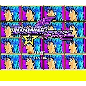 Burning force 16 bit MD Game Card For 16 bit Sega MegaDrive Genesis game console-NTSC U