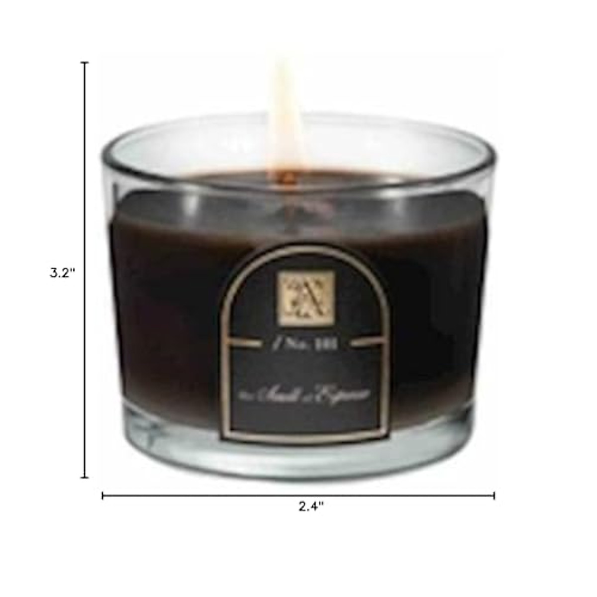 Aromatique Smell of Espresso Petite Tumbler 4.5 oz Scented Jar Candle