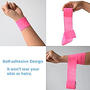 Gondiane 9 Pack 2" x 5 Yards Self Adhesive Bandage Wrap Self Stick Wrap for Ankle, Wrist, Finger, Sports, Breathable Cohesive Vet Tape for Pets (Multi Colors)