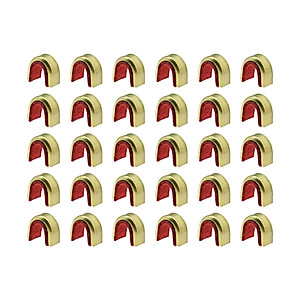 Create idea 30PCS Archery String Nocking Points Brass Bow String Nocks Buckle Clips for Compound and Recurve Bow String Accessories