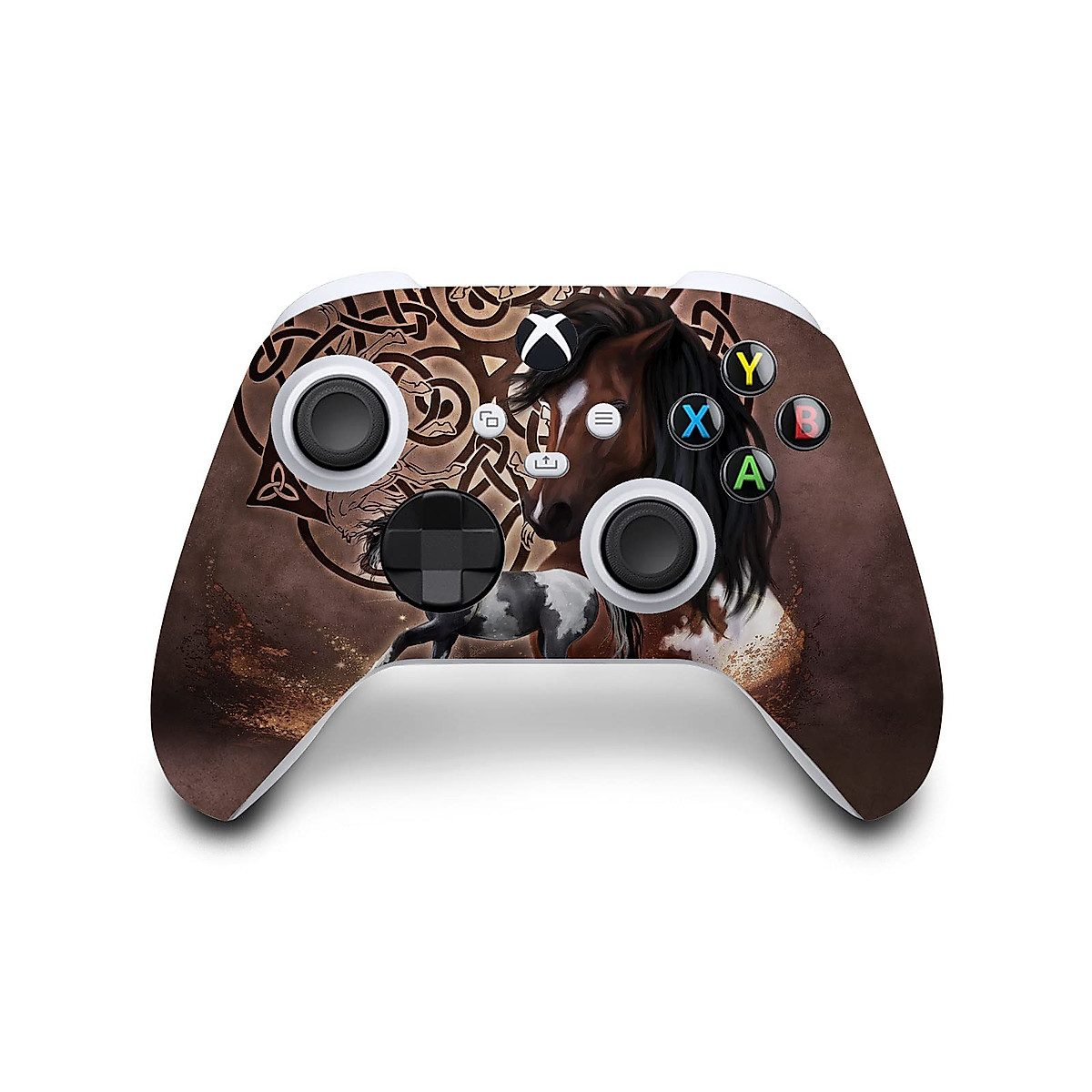 Head Case Designs Officially Licensed Brigid Ashwood Horse Art Mix Vinyl Sticker Gaming Skin Decal Cover Compatible with Xbox Series S Console and Controller Bundle