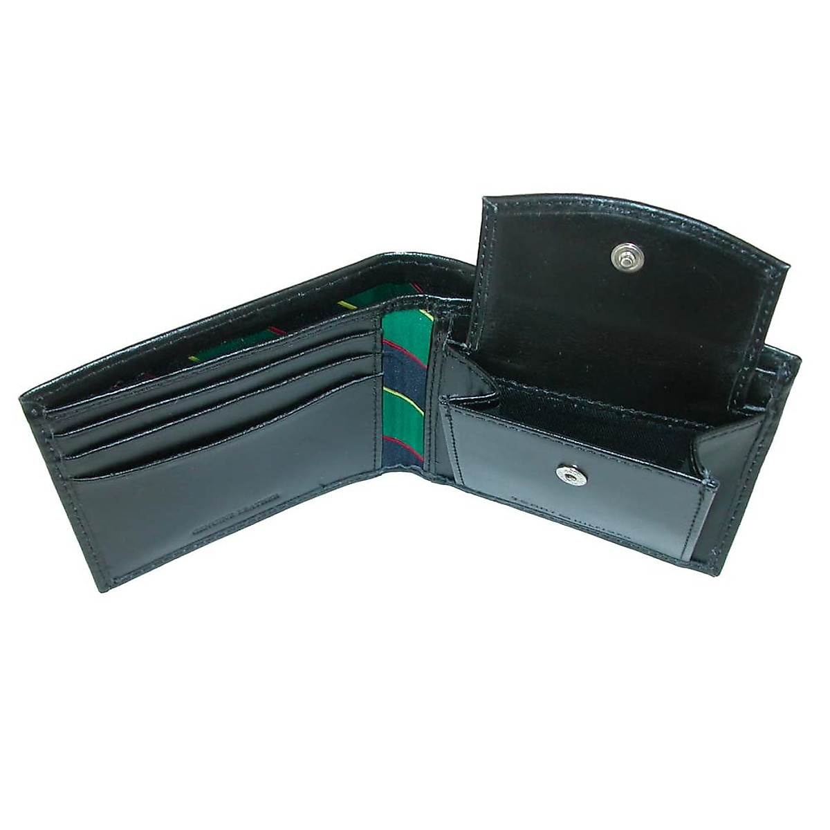 Tommy Hilfiger Leather Men's Wallet RFID Billfold With Coin Pocket