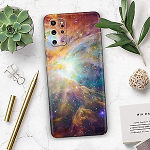 DesignSkinz Mutli-Colored Clouded Universe Protective Vinyl Decal Wrap Skin Cover Compatible with The Samsung Galaxy S20 (Screen Trim & Back Glass Skin)