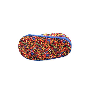 Blaze and The Monster Machines Boys Toddler Plush Aline Slippers (11-12 M US Little Kid, Red/Blue)