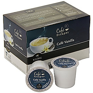Cafe Escapes Cafe Vanilla K-Cups 1 Box (12 K-Cups)