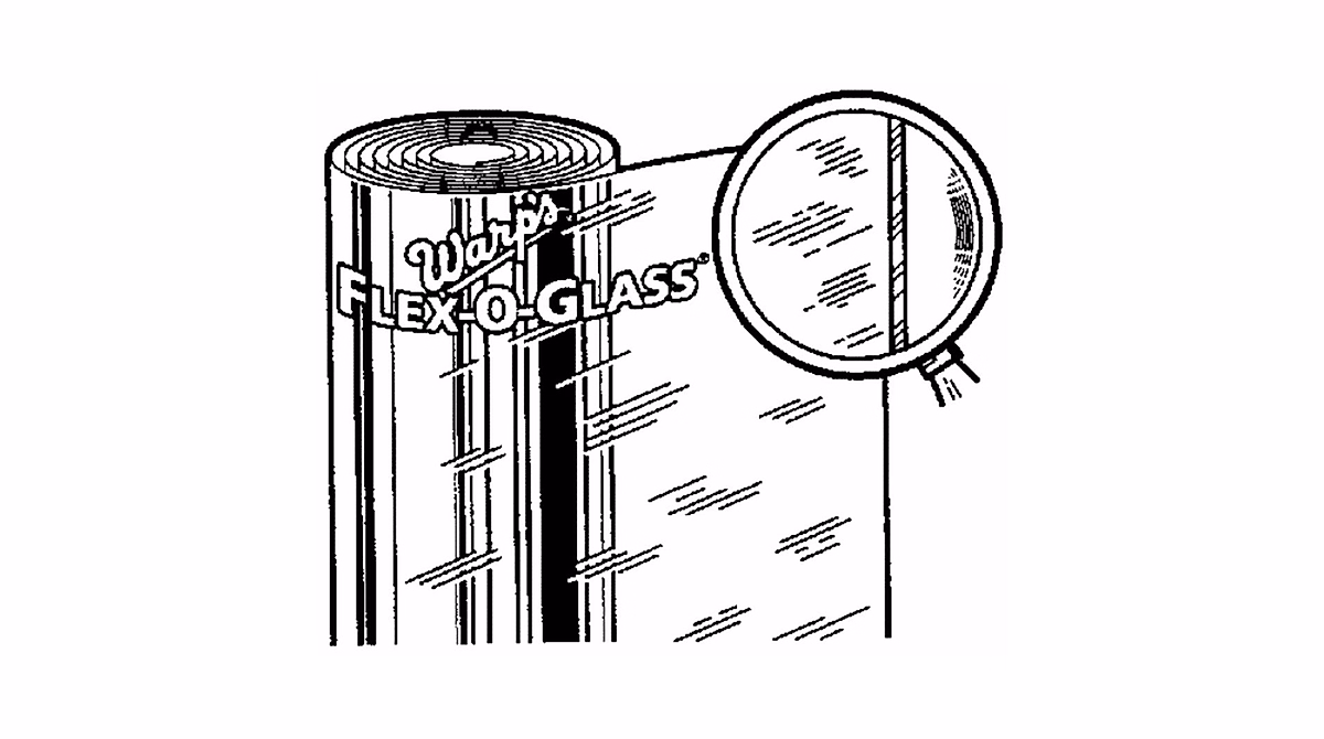 Warp Bros. NFG-36P Flex-O-Glass | Durable Window Material
