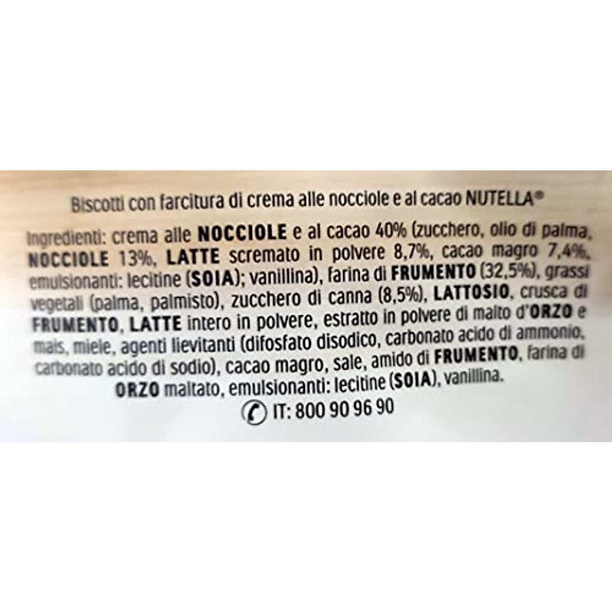 Nutella Sandwich Biscuits 304g Resealable Pouch (3 packs)