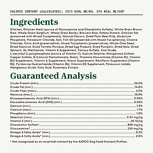 Nutro Core Dry Dog Natural Choice Chicken & Brown Rice Recipe, Dry Dog Food for Large Breed Puppies, 13 lb. Bag