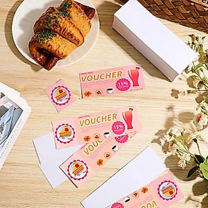 1000 Sheets Blank Printable Tickets with Tear Away Stubs Raffle Tickets Card White Perforated Auction Tickets for Events Entry Class Reward Fundraiser Admission 5.5 x 1.75 Inch