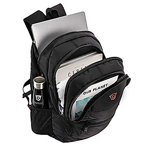 DUKAP NAVIGATOR 15.6 Inch Executive Laptop Backpack with Durable and Lightweight Fabrics, Travel Bag with Padded Back