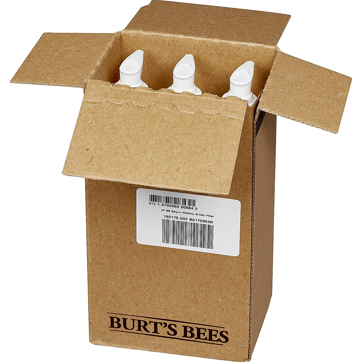 Burt's Bees Milk and Honey Body Lotion, 12 Ounces (Pack of 3)