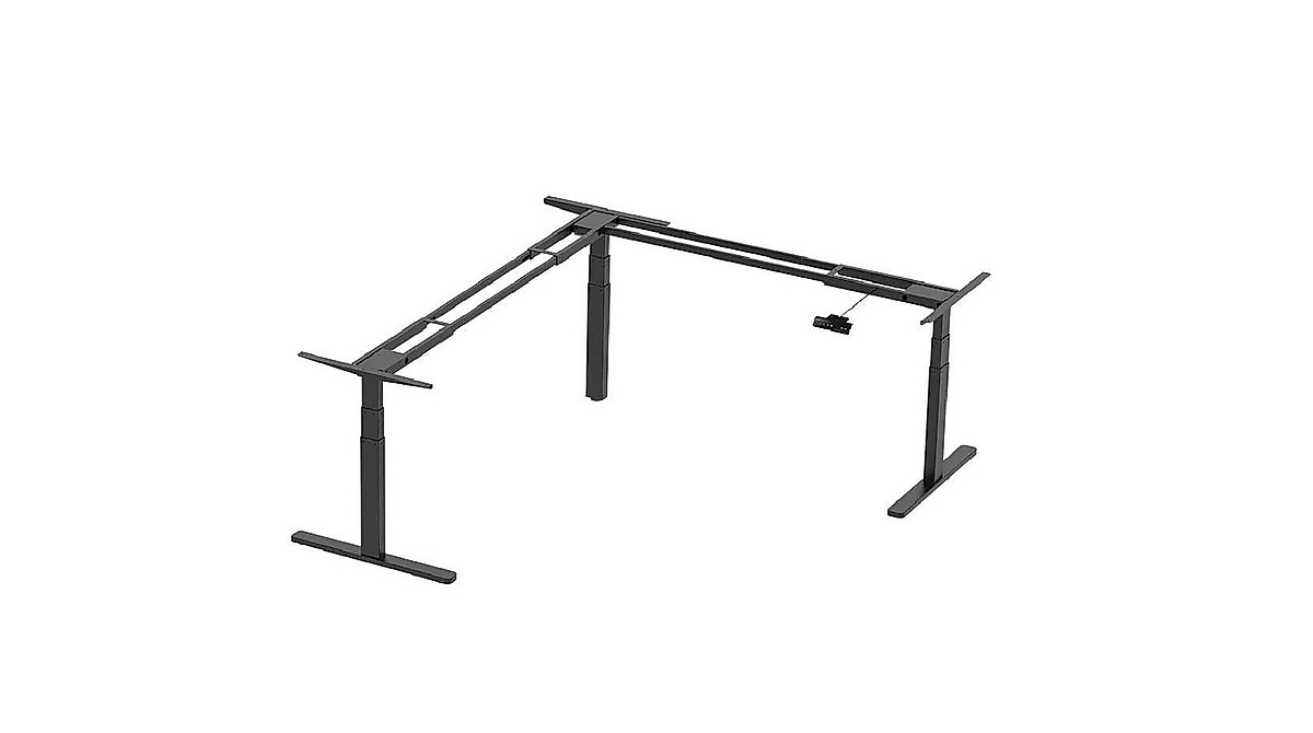 Monoprice Height Adjustable Sit-Stand Corner Desk Frame