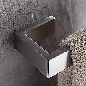 Fapully Four Piece Bathroom Accessories Set Stainless Steel Wall Mounted,Brushed Nickel Finished