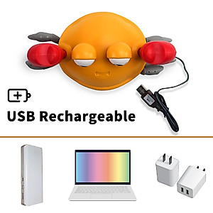 Growinlove Baby Crawling Crab Musical Toy, Toddler Electronic Light Up Crawling Toy with Automatically Avoid Obstacle, Walking Crab Toy for Toddler Babies Boys Girls