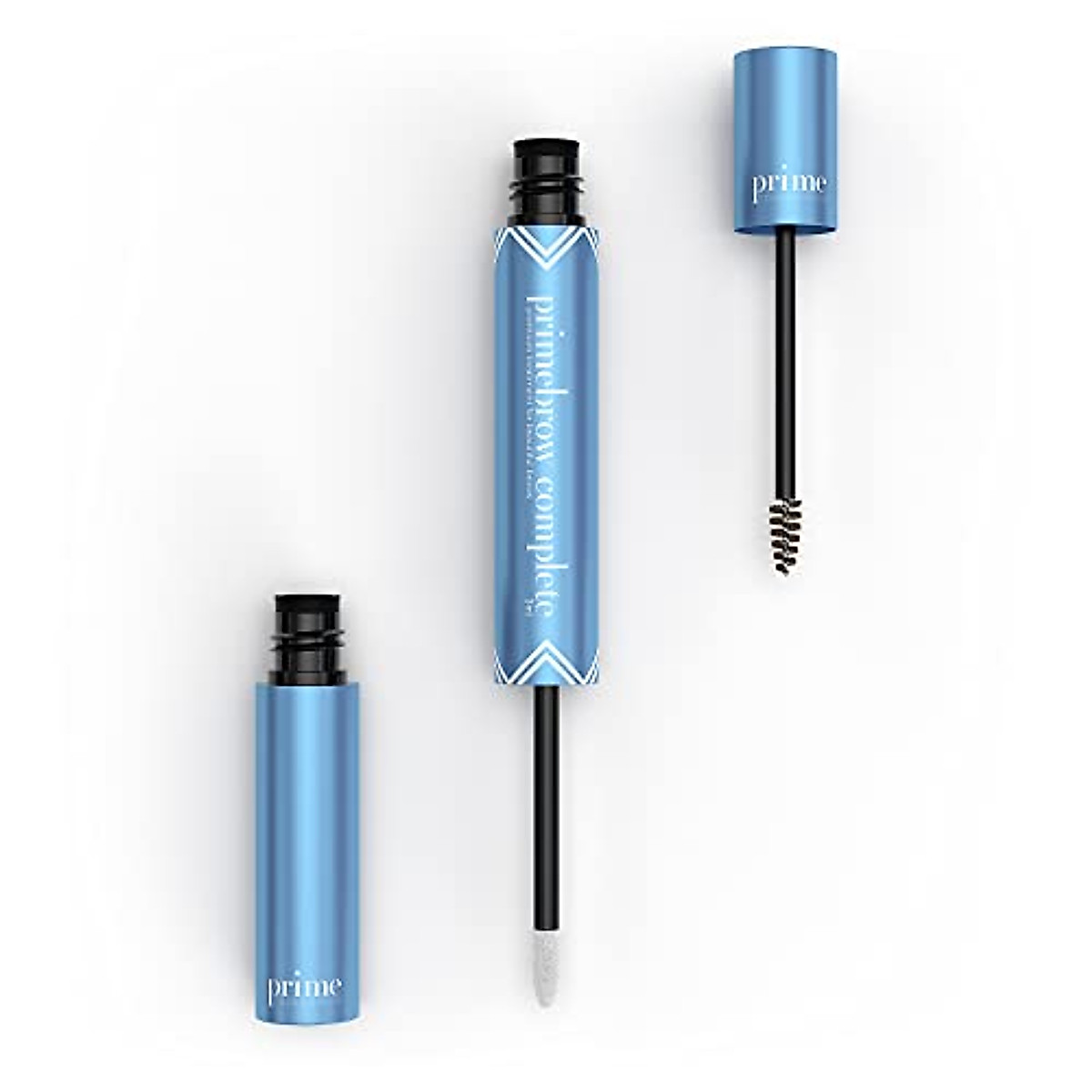 Prime Prometics PrimeBrow Complete – 3-in-1 Eyebrow Care for Mature Women – Eyebrow Mousse Tints, Magic Spoolie Brush Shapes, Eyebrow Growth Serum Fills Bald Spots (Taupe)