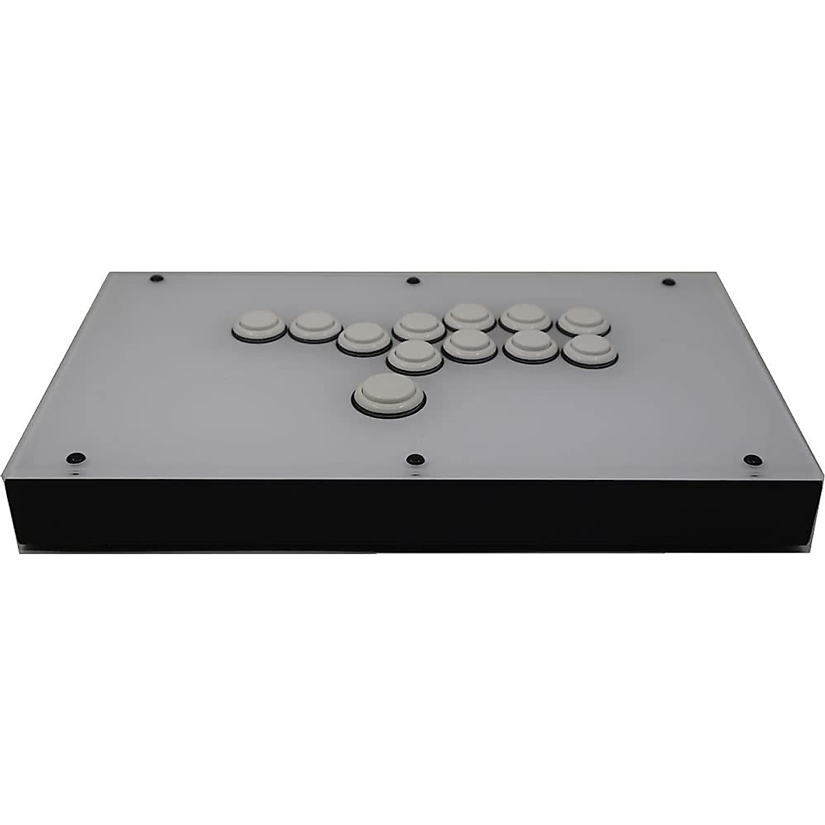 FightBox RAC-J800B-PS-W All Buttons Leverless-Style Arcade Joystick Fight Stick Game Controller For PS4/PS3/PC Sanwa OBSF-24 30