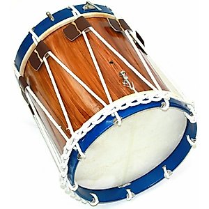 CIVIL WAR DRUM COLONIAL MARCHING REVOLUTIONARY MEDIEVAL Renaissance 14" x 17" INCH SNARE BLUE RIM
