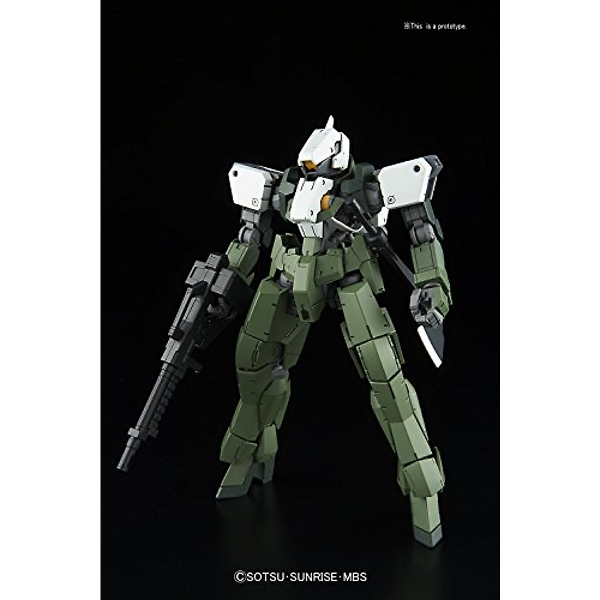 BANDAI Hobby 1/100 Graze Custom Gundam Iron Blooded Orphans Model Kit