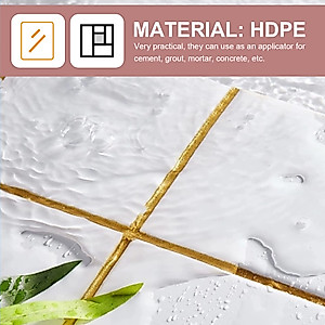 Tile Grout Masonry Mortar Bag: 50pcs Vinyl Piping Cement Bag Heavy Duty Tear Resistant Puncture Tip Grout Bags for Building