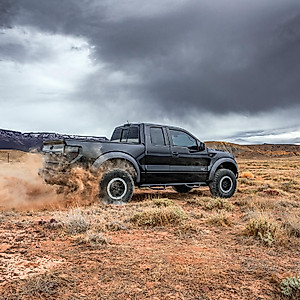 N-Fab Nerf Steps | Textured Black, Wheel-to-Wheel | F0084E-TX | Fits 2000-2009 Ford Excursion SUV 4 Door, SRW Gas / Diesel