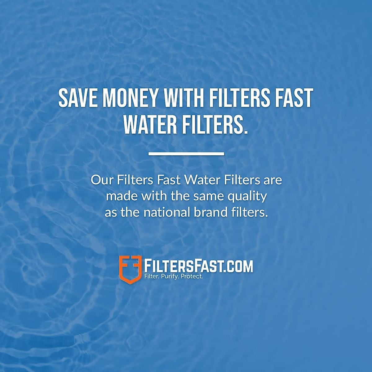 Filters Fast FF10C-5-AP Compatible Replacement for Aqua-Pure AP117 Comp Water Filter Cartridge Activated Carbon 2.9x2.9x10 inch
