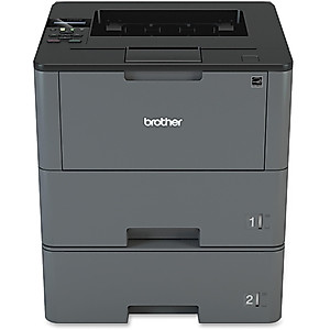 Brother HL-L6200DWT Wireless Monochrome Laser Printer with Duplex Printing and Dual Paper Trays (Amazon Dash Replenishment Ready)