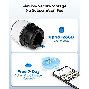 REOLINK 4G LTE Cellular Security Camera Outdoor, Wireless Solar Powered Rechargeable Battery, 4MP Night Vision, Smart Person/Vehicle Detection, Time Lapse, No WiFi Needed, Go Plus with Solar Panel