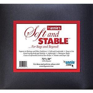Annie Soft And Stable 72"X58" Black