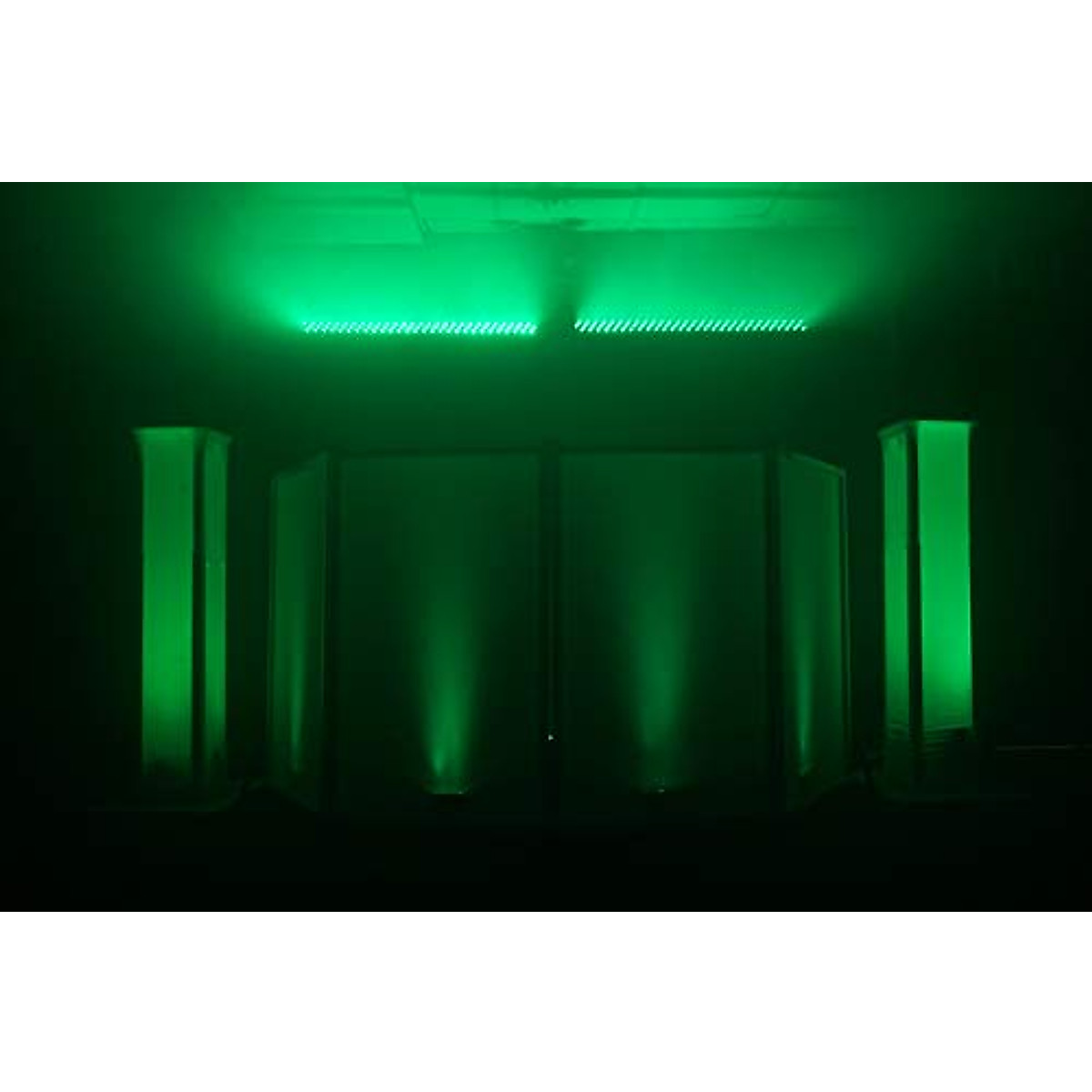 Rockville ROCKSTRIP 252 LED 5 Channel DMX RGB Color Strip DJ Wash Up Light Bar