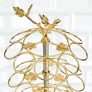 Godinger K Cup Holder, Coffee Pod Carousel for K-Cups, Spins on Marble Base, 27 K Cup Holder, Kitchen Counter Organizer, Kitchen Décor, House Warming Gifts New Home